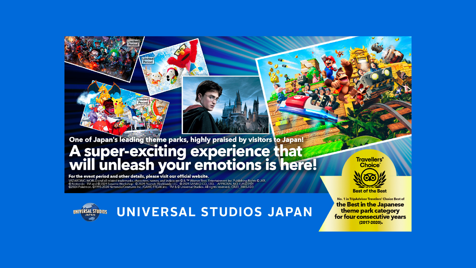 ส่องทริคเที่ยว Universal Studios Japan กับงาน NO LIMIT! Summer 2024 ...